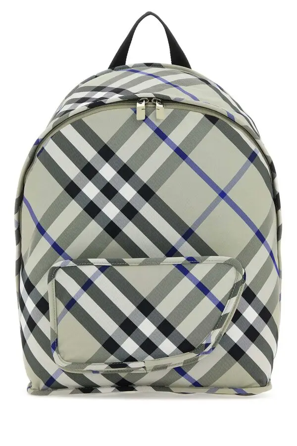 Burberry Printed Nylon Shield Backpack