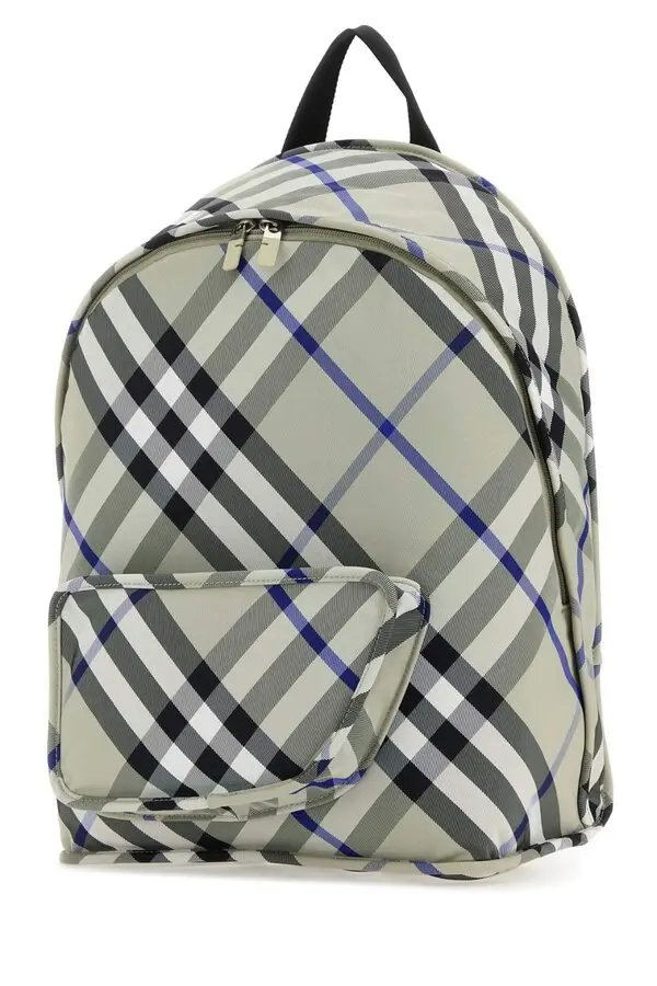 Burberry Printed Nylon Shield Backpack