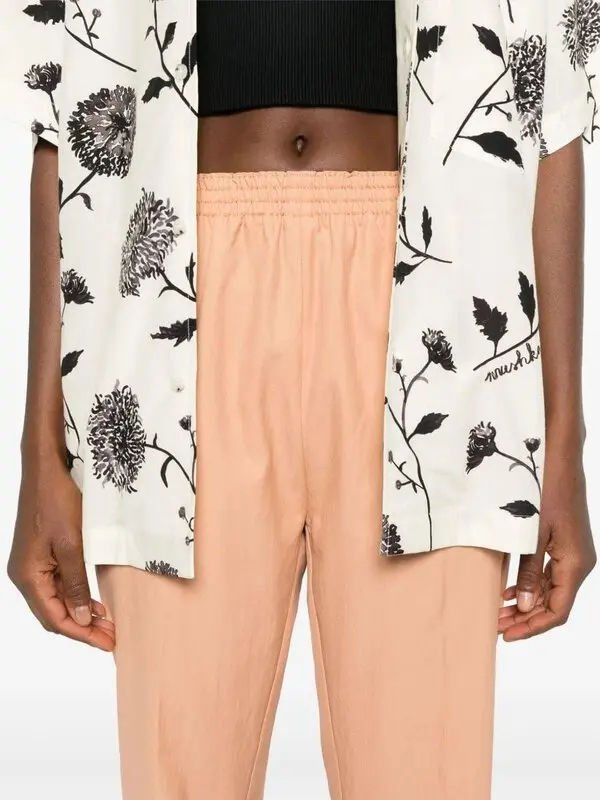 FORTE_FORTE Tapered Trousers - Multicolor