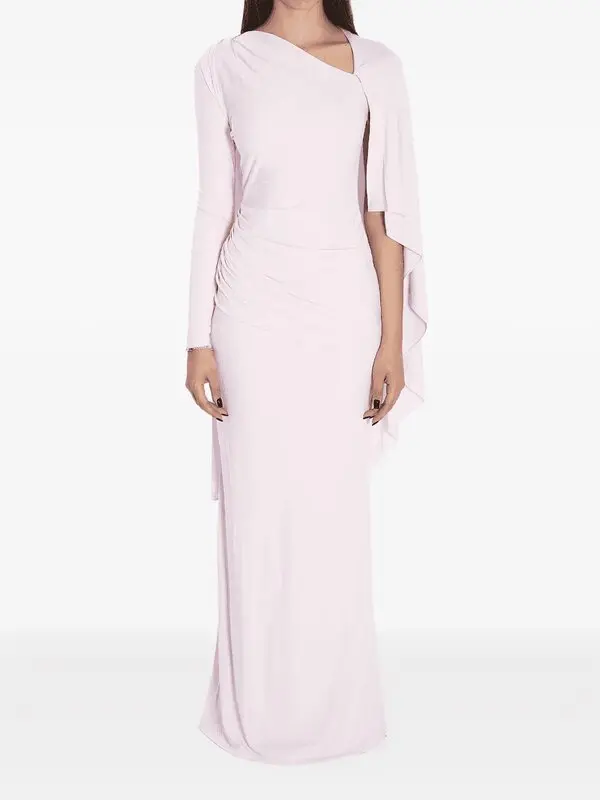 SELF-PORTRAIT Long Asymmetrical Dress