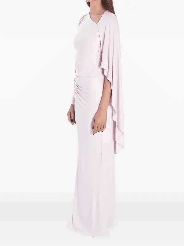 SELF-PORTRAIT Long Asymmetrical Dress
