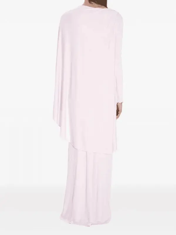 SELF-PORTRAIT Long Asymmetrical Dress
