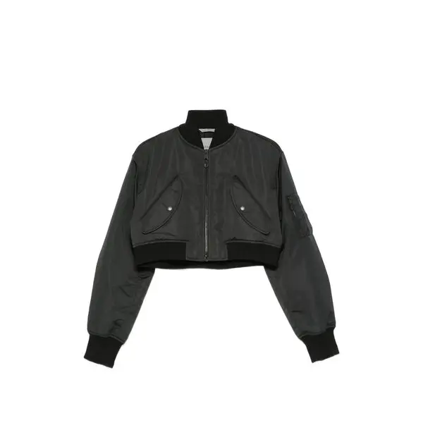 Balenciaga Jackets Bomber Jackets - Black