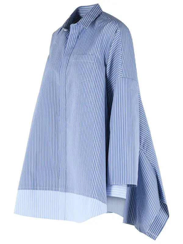 Sacai Light Cotton Blend Shirt