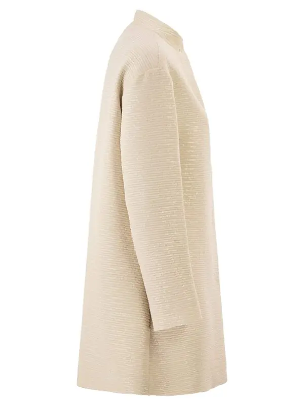 Herno Overcoat With All-over Sequins