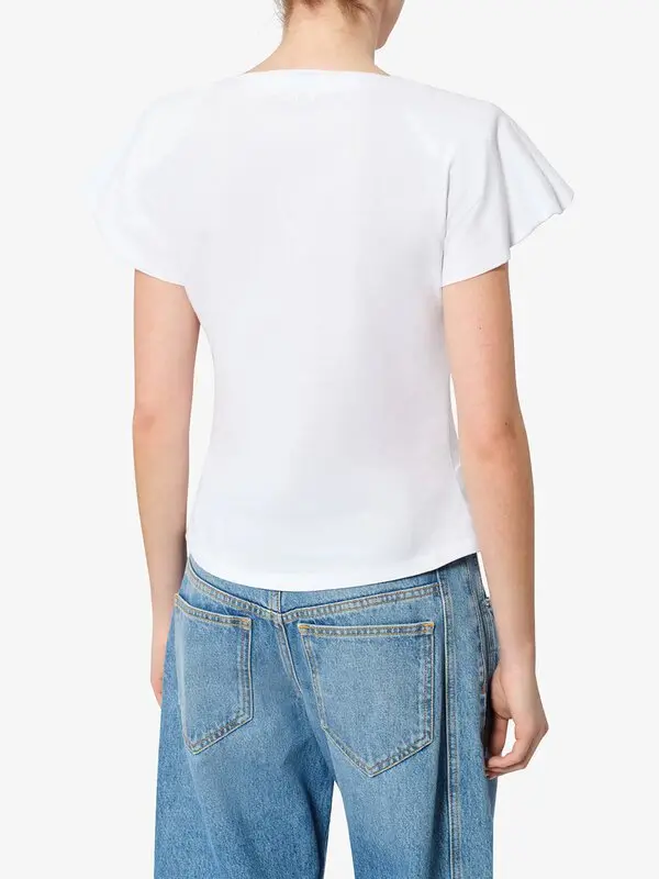 Isabel Marant Étoile Nadrine Jersey T-shirt - White
