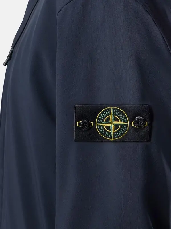 Stone Island Soft Shell-r_x001f_-e.dyeâ® Technology Wind And Water Resistant Jacket
