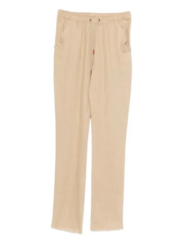 Kiton Drawstring Waist Pants - Multicolor