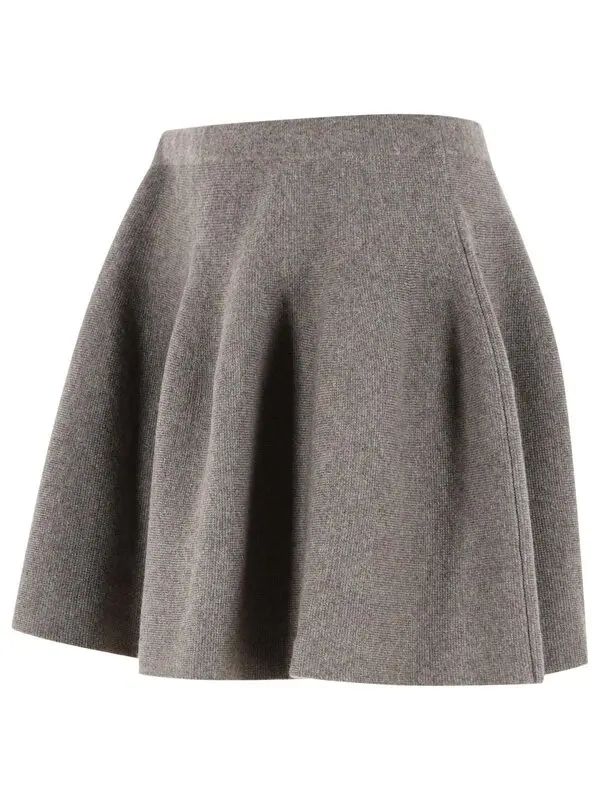 LISA YANG Cashmere Mini Skirt - Cream