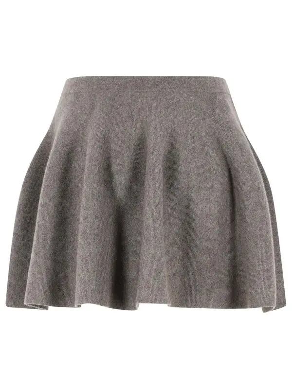 LISA YANG Cashmere Mini Skirt - Cream