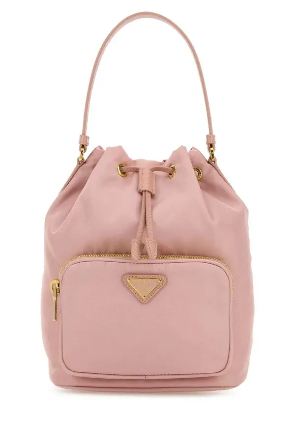 Prada Re-nylon Duet Bucket Bag - Pink