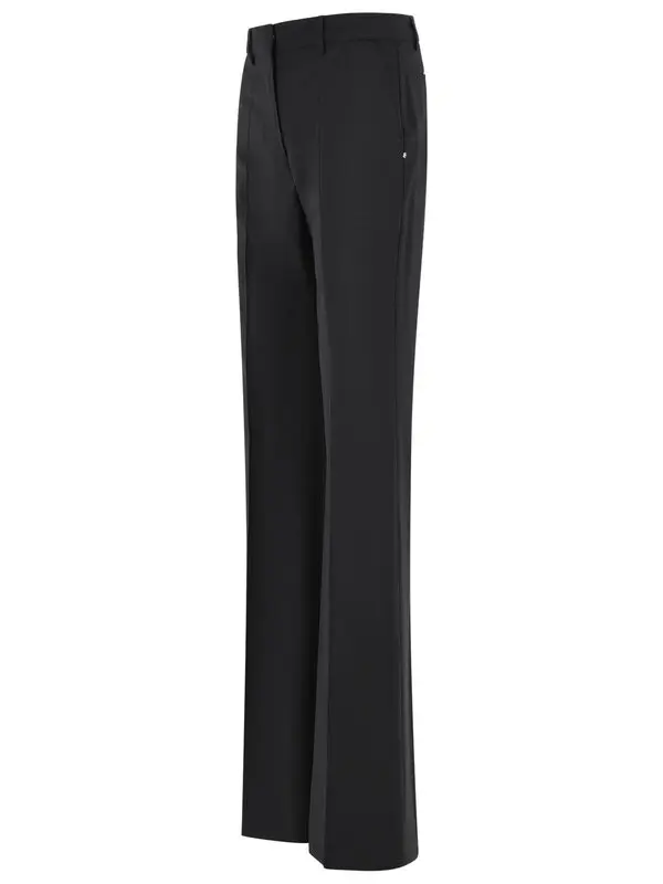 Sportmax Hangar Virgin Wool Pants - Black