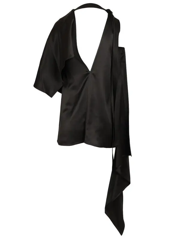Bottega Veneta Silk Satin Top