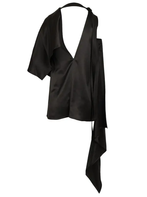 Bottega Veneta Silk Satin Top