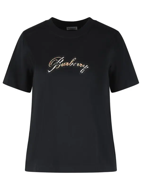Burberry Cotton T-shirt - Black