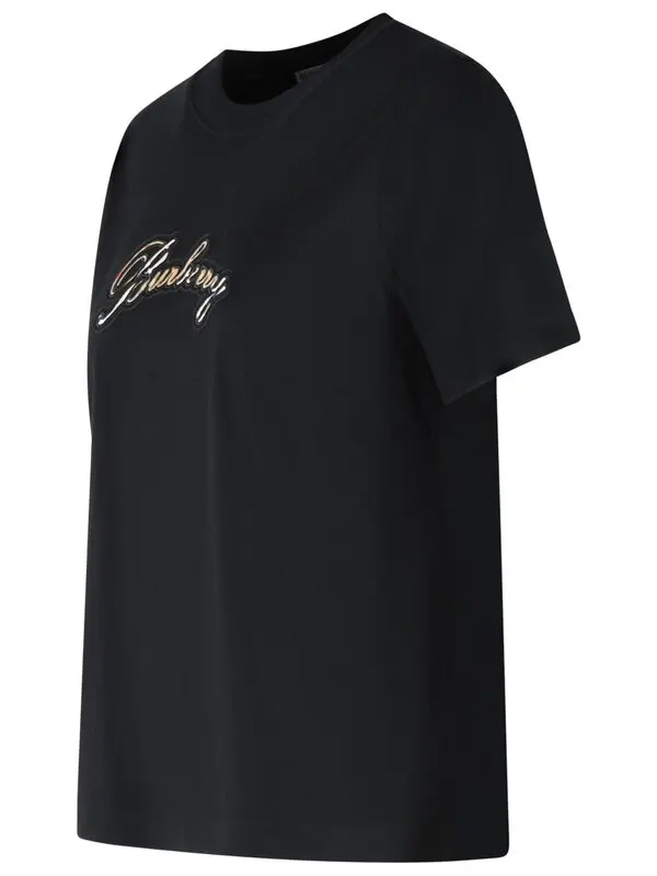 Burberry Cotton T-shirt - Black
