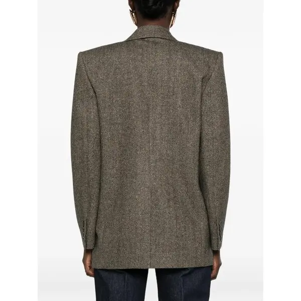 Saint Laurent Herringbone Blazer