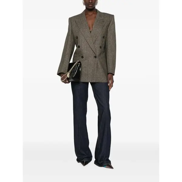 Saint Laurent Herringbone Blazer