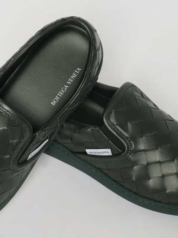 Bottega Veneta Sawyer Sneakers In Woven Leather
