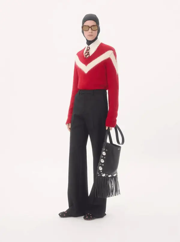 Valentino Garavani Wool V-neck Sweater - Multicolor