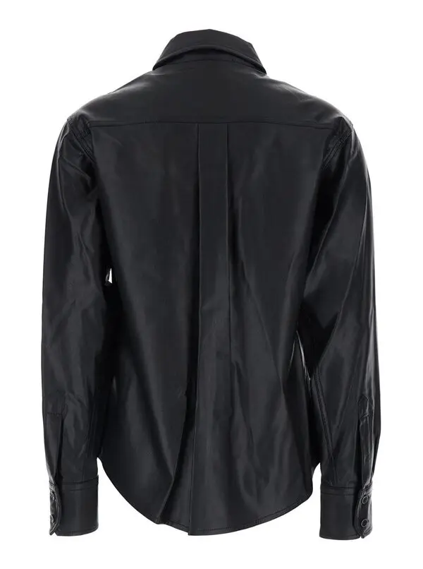 Isabel Marant Étoile Ecoin Leather Shirt - Multicolor