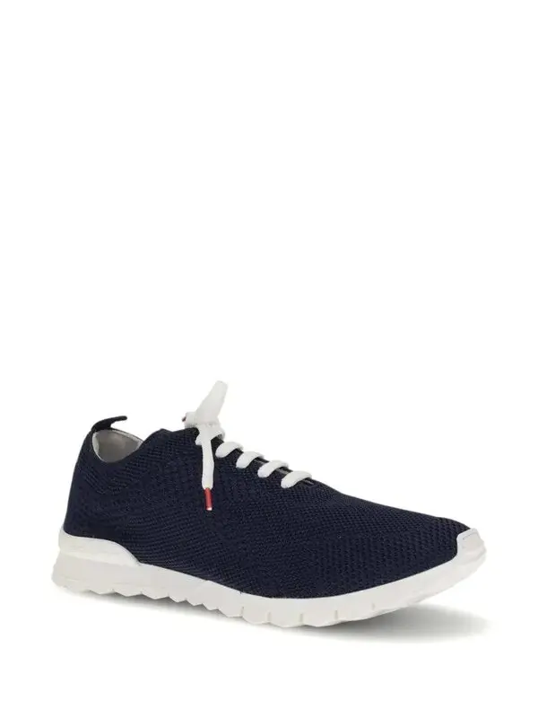 Kiton Knit Upper Sneakers - Blue