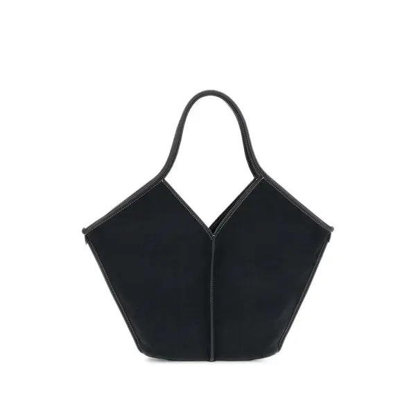 Hereu Geometric Tote Bag - Black