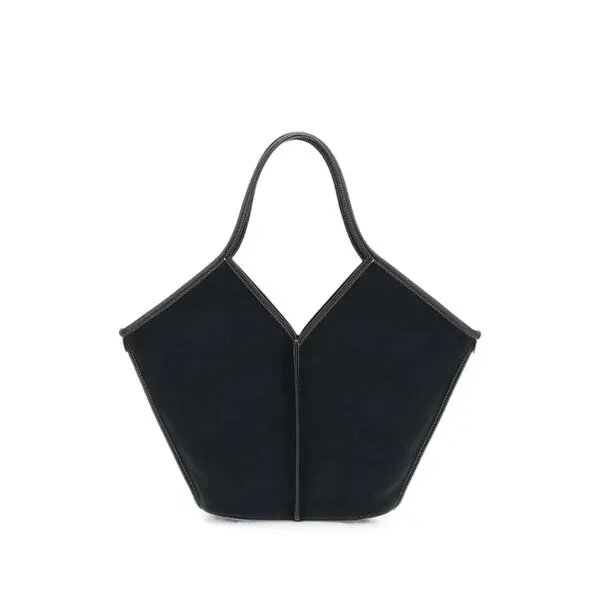 Hereu Geometric Tote Bag - Black