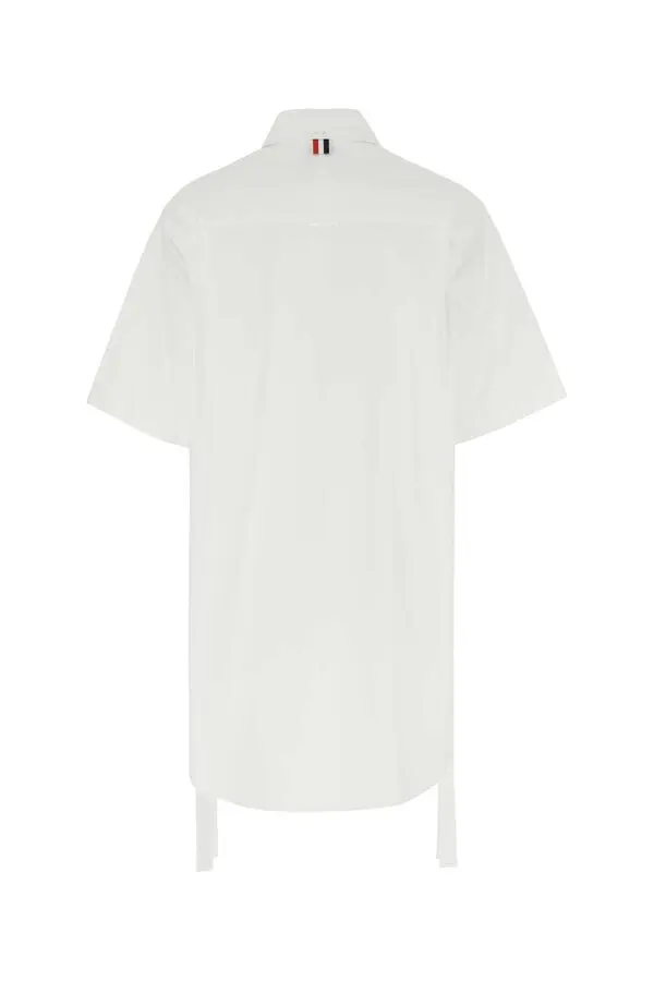 Thom Browne Cotton Shirt Mini Dress