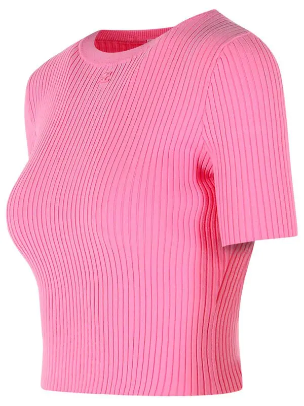 COURREGES Viscose Blend T-shirt