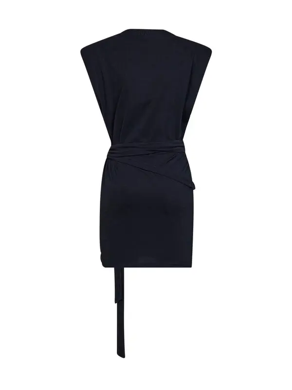 Isabel Marant Étoile Jersey Marielle Draped Mini Dress - Multicolor