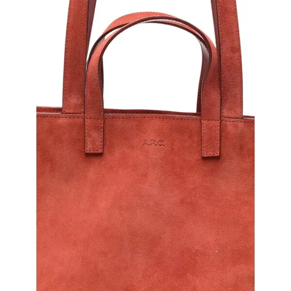 A.p.c. Suede Tote