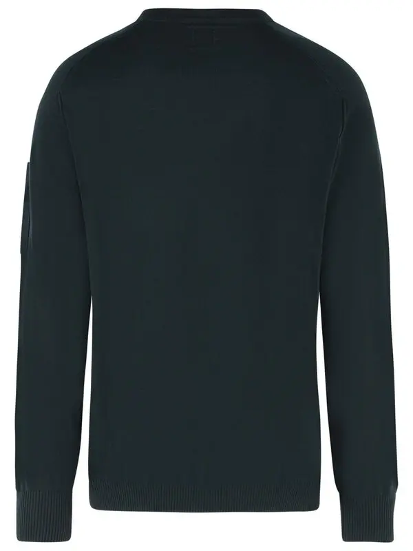 C.P. COMPANY Cotton Sweater - Black