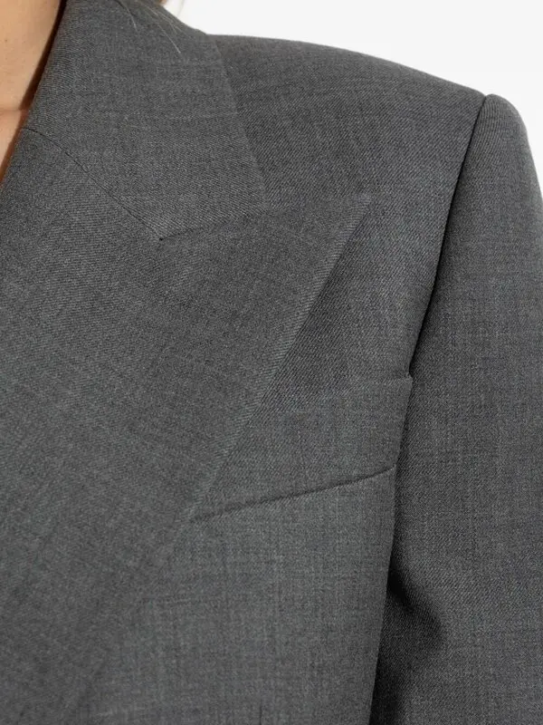 Givenchy Double-breasted Wool Structured Jacket