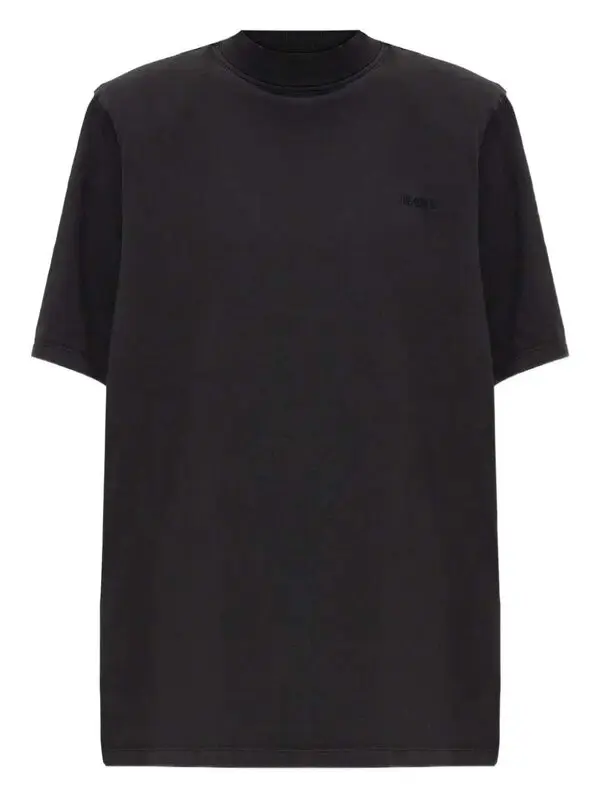 Attico Turtleneck T-shirt - Gray