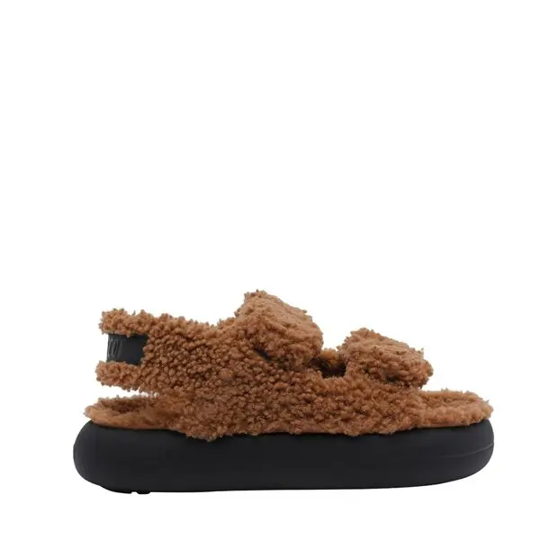 Moon Boot Shearling Sandals