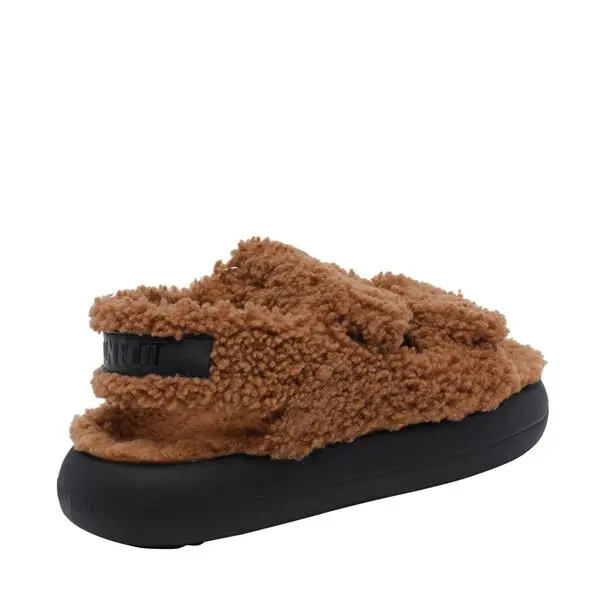Moon Boot Shearling Sandals