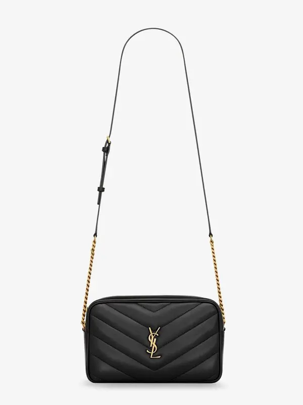 Saint Laurent Leather Crossbody Bag - Multicolor