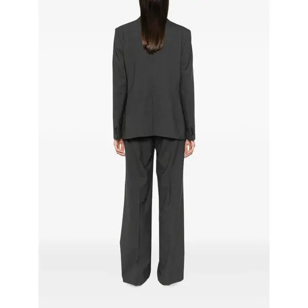 Tagliatore Wool Blend Jumpsuit - Gray