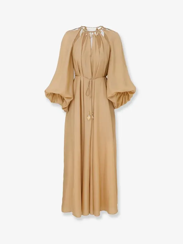 Zimmermann Mahon Long Silk Dress