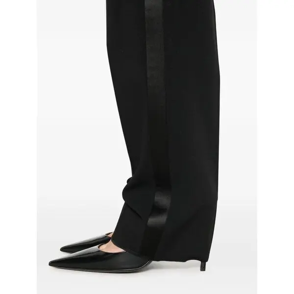 Giorgio Armani Tailored Satin-trim Trousers
