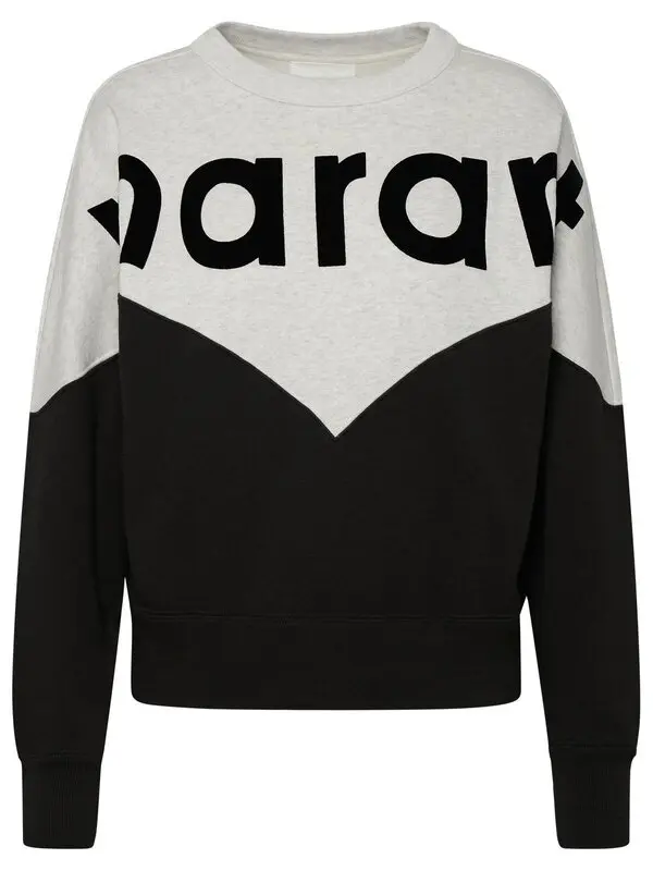 Isabel Marant Étoile Two-color Sweatshirt - Black
