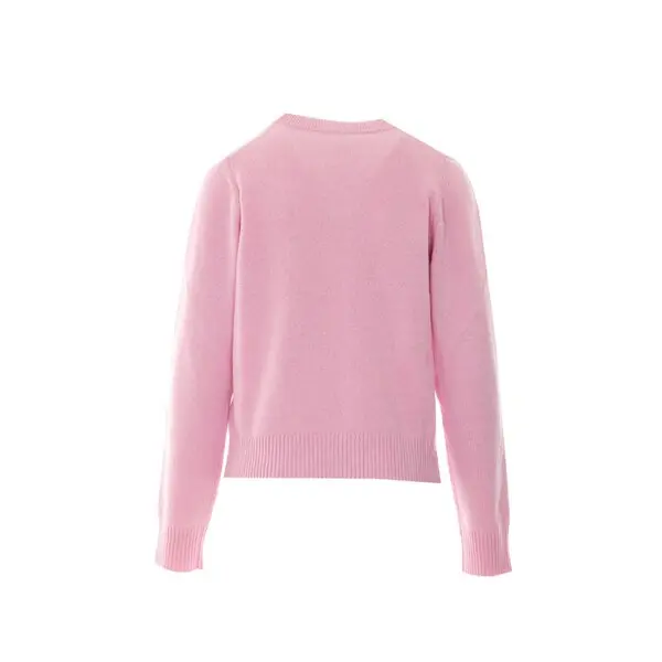 GANNI Logo Wool Sweater With Crab Print