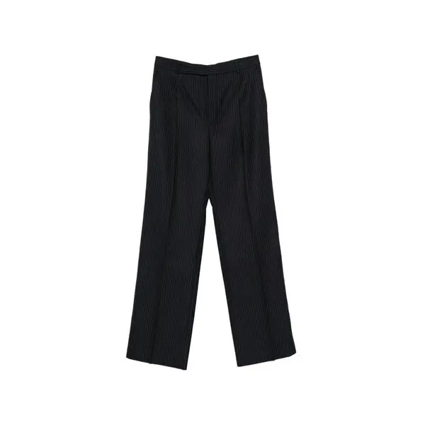 Saint Laurent Wide-leg Trousers - Black