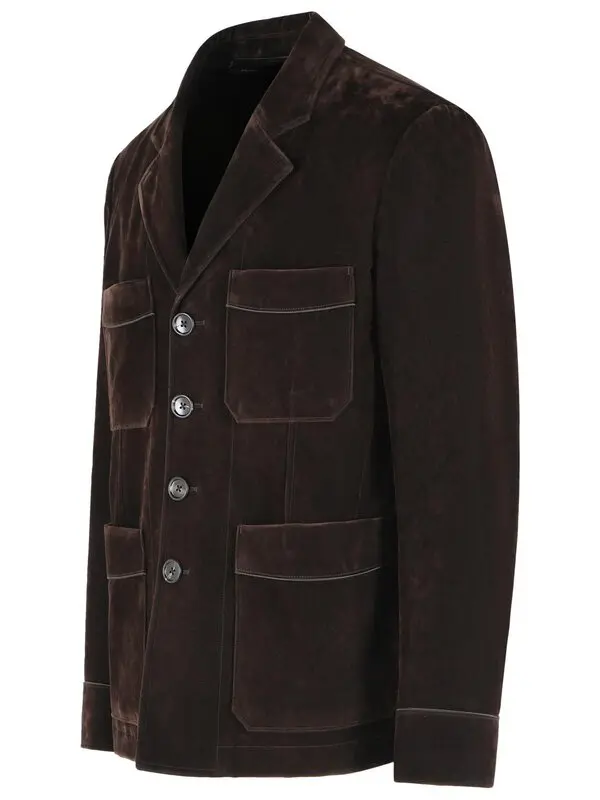 TOM FORD Blazer In Cotton Blend