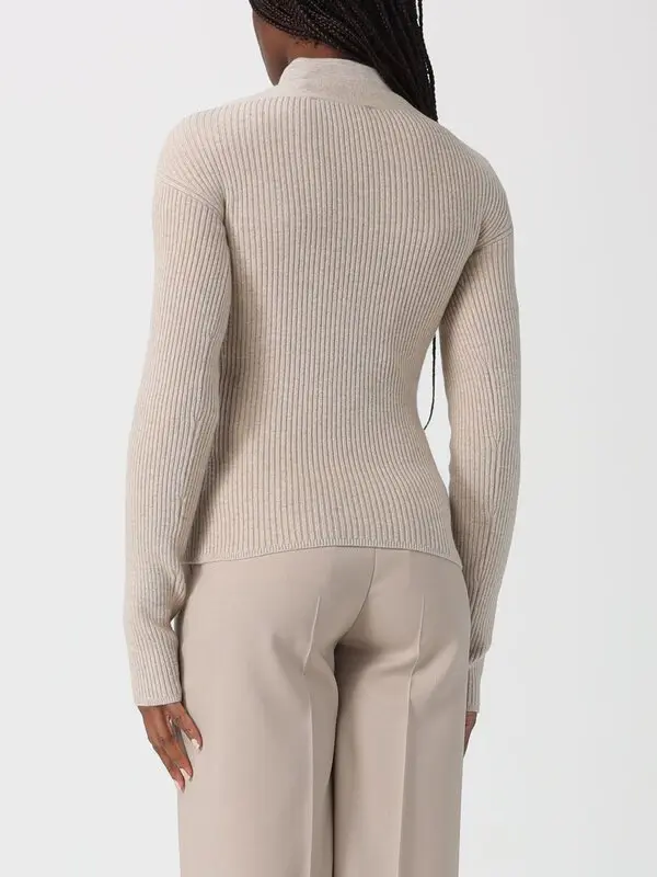 Max Mara Polo Cardigan In Virgin Wool