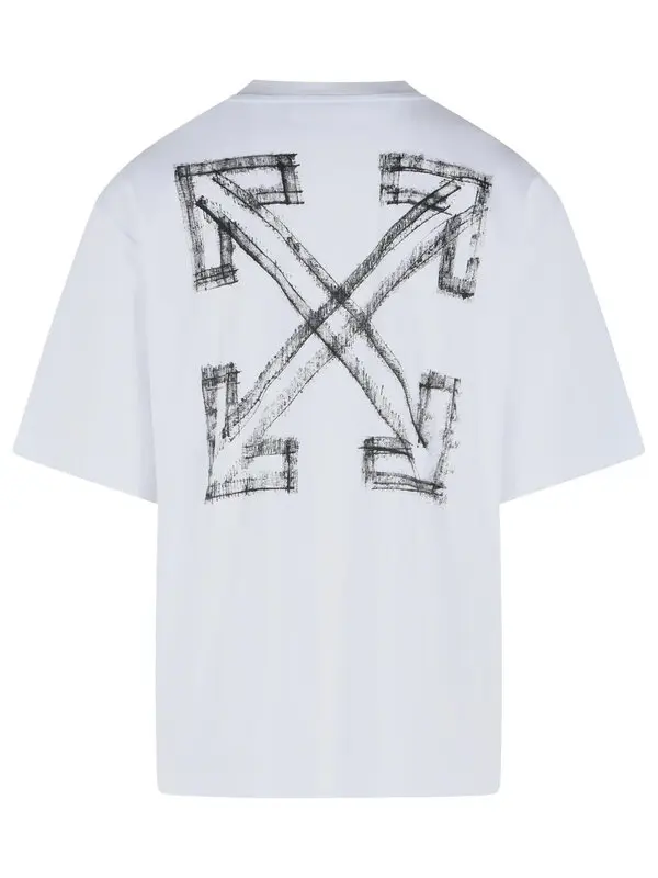Off-White Motion Arrow' Cotton T-shirt