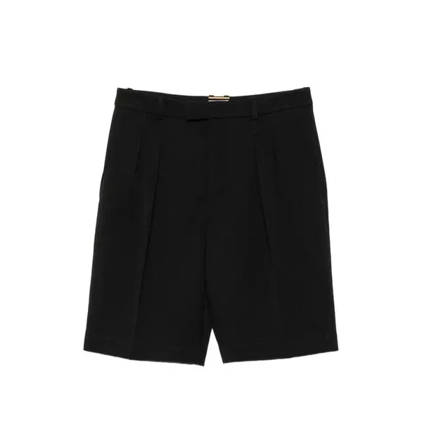 Saint Laurent Shorts Tailored Shorts - Black