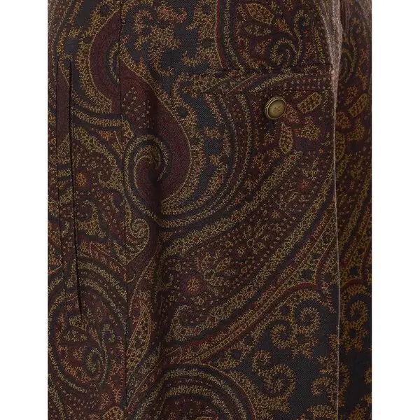 Etro Paisley Motif Pants