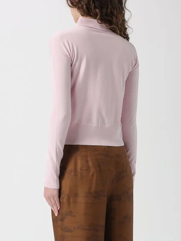 Max Mara Polo Cardigan In Virgin Wool